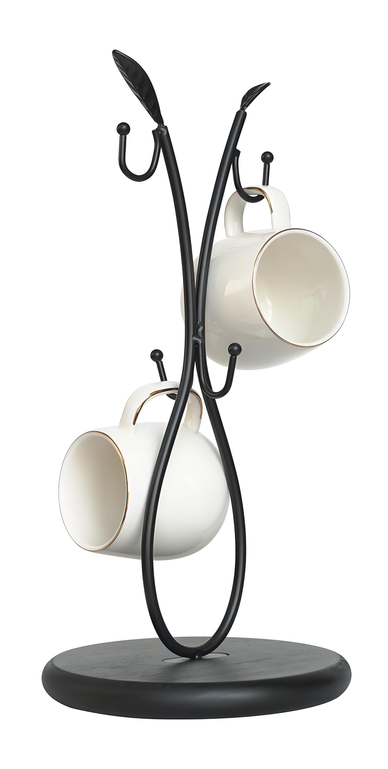 Amazon.com: ABZUOON Coffee Mug Holder,Mug Rack Countertop,Hook Shaped ...