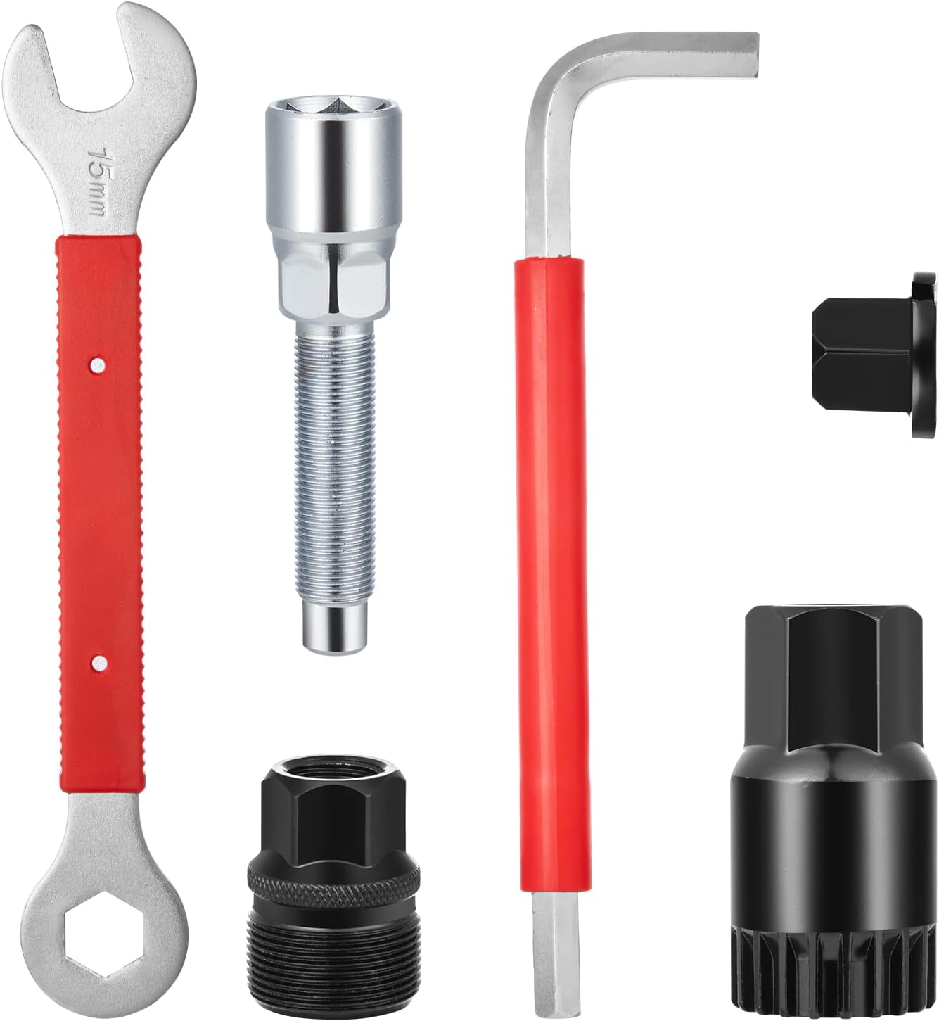 Amazon.com : Zacro 7 In 1 Multifunction Bicycle Repair Kit - Crank Arm ...