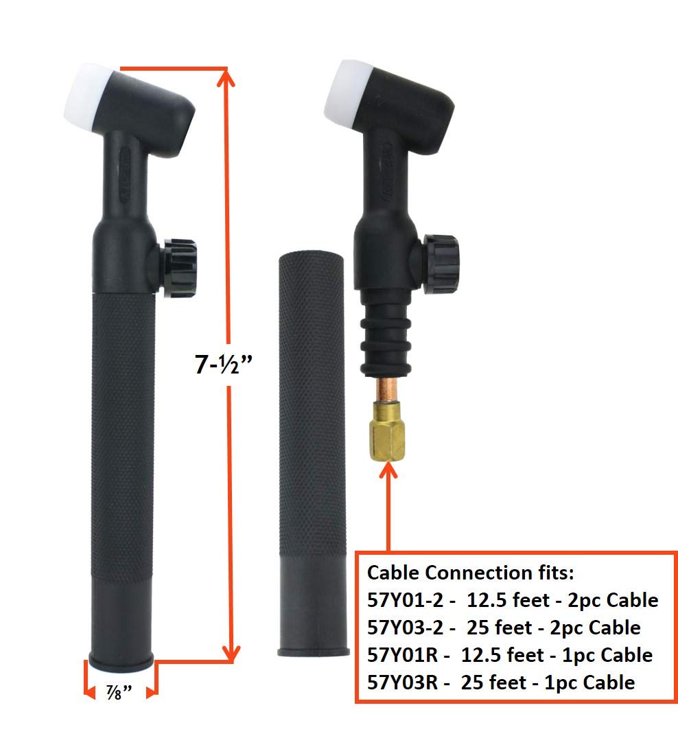 Snapklik.com : SUA - 17 Series TIG Torch Head Body