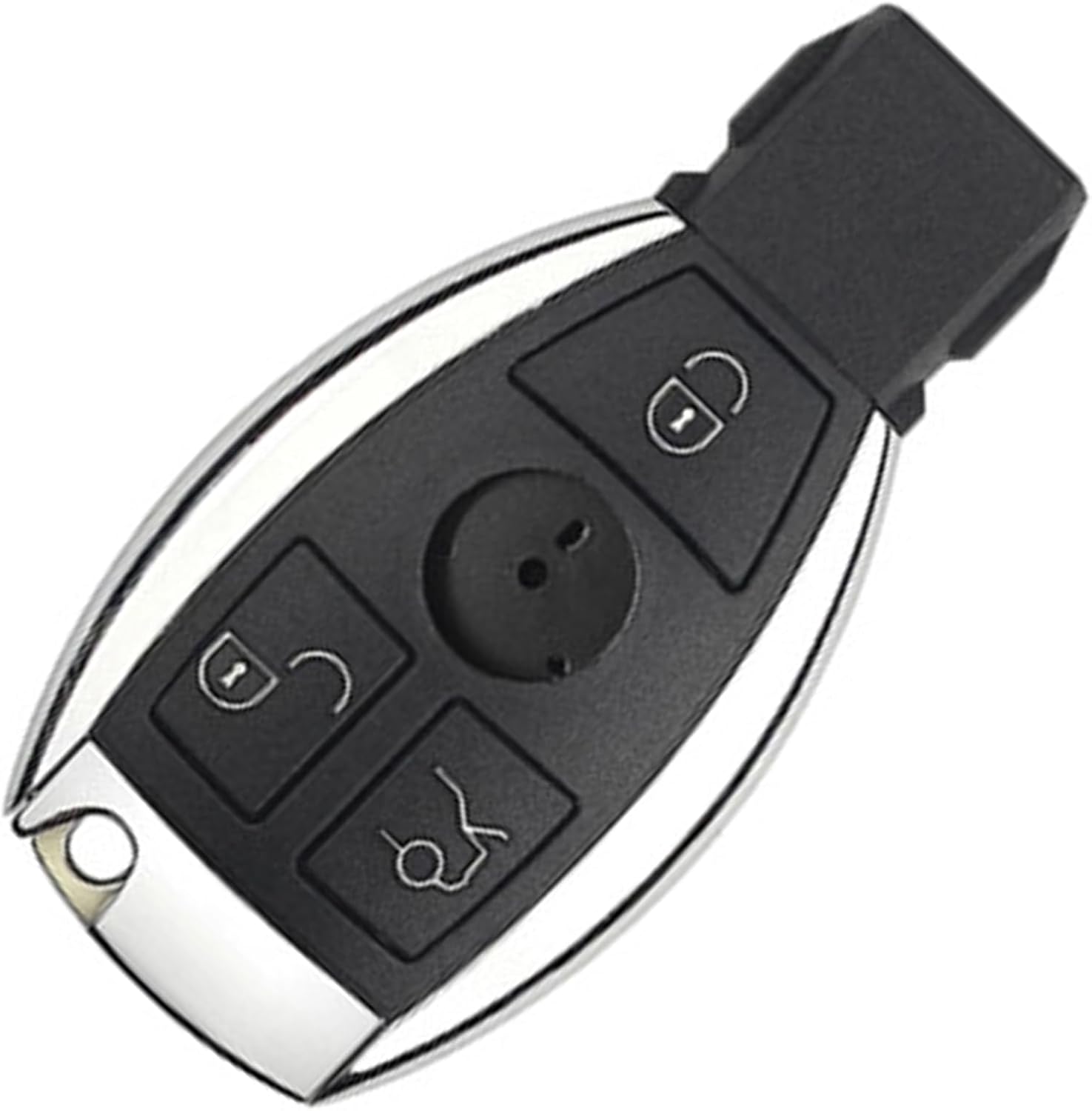 Yeeliv 3 Button Car Key Fob for Mercedes Benz A B C E S SL SLK Class ...