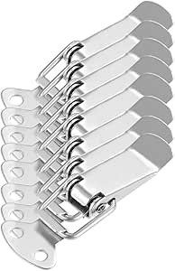 uxcell Spring Loaded Toggle Latches, 72mm Length Stainless Steel 304 ...