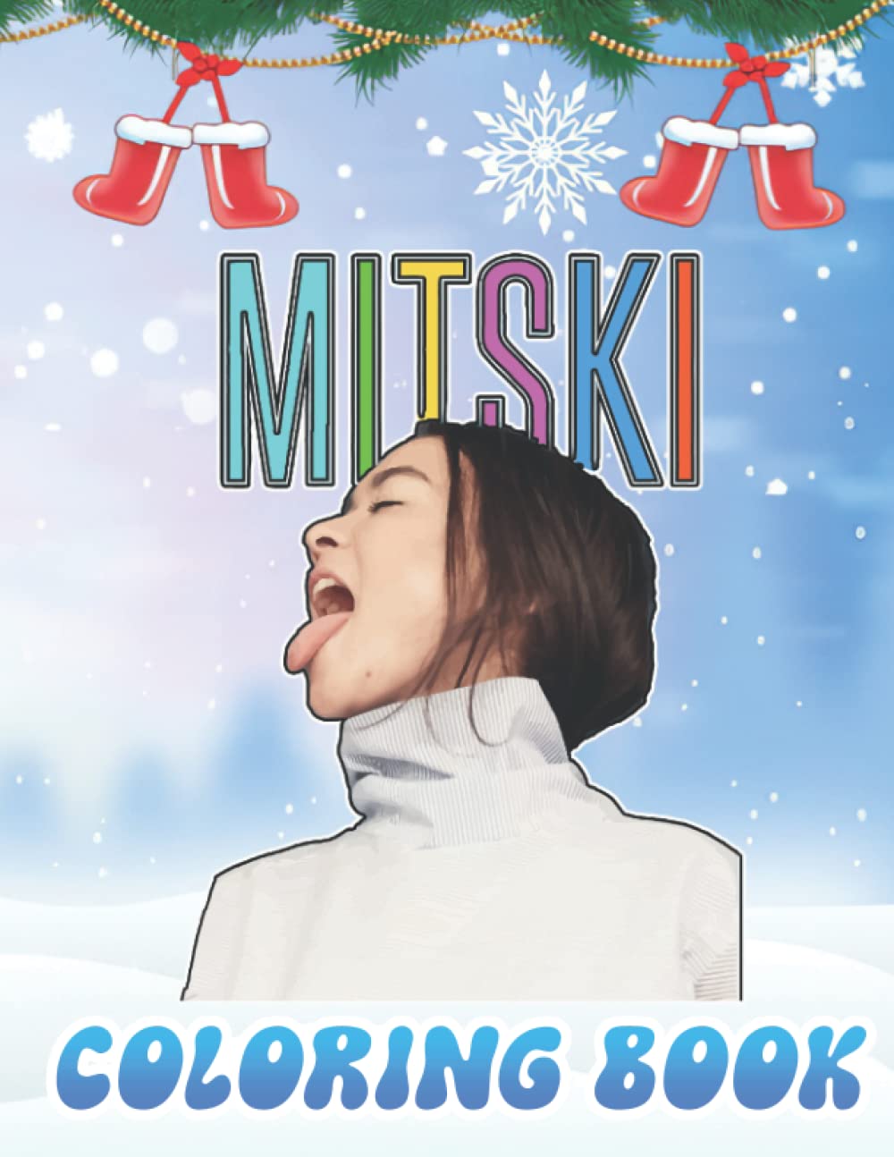 Mitski Miyawaki Coloring Book Merry Christmas For Fan Teen Girls ...