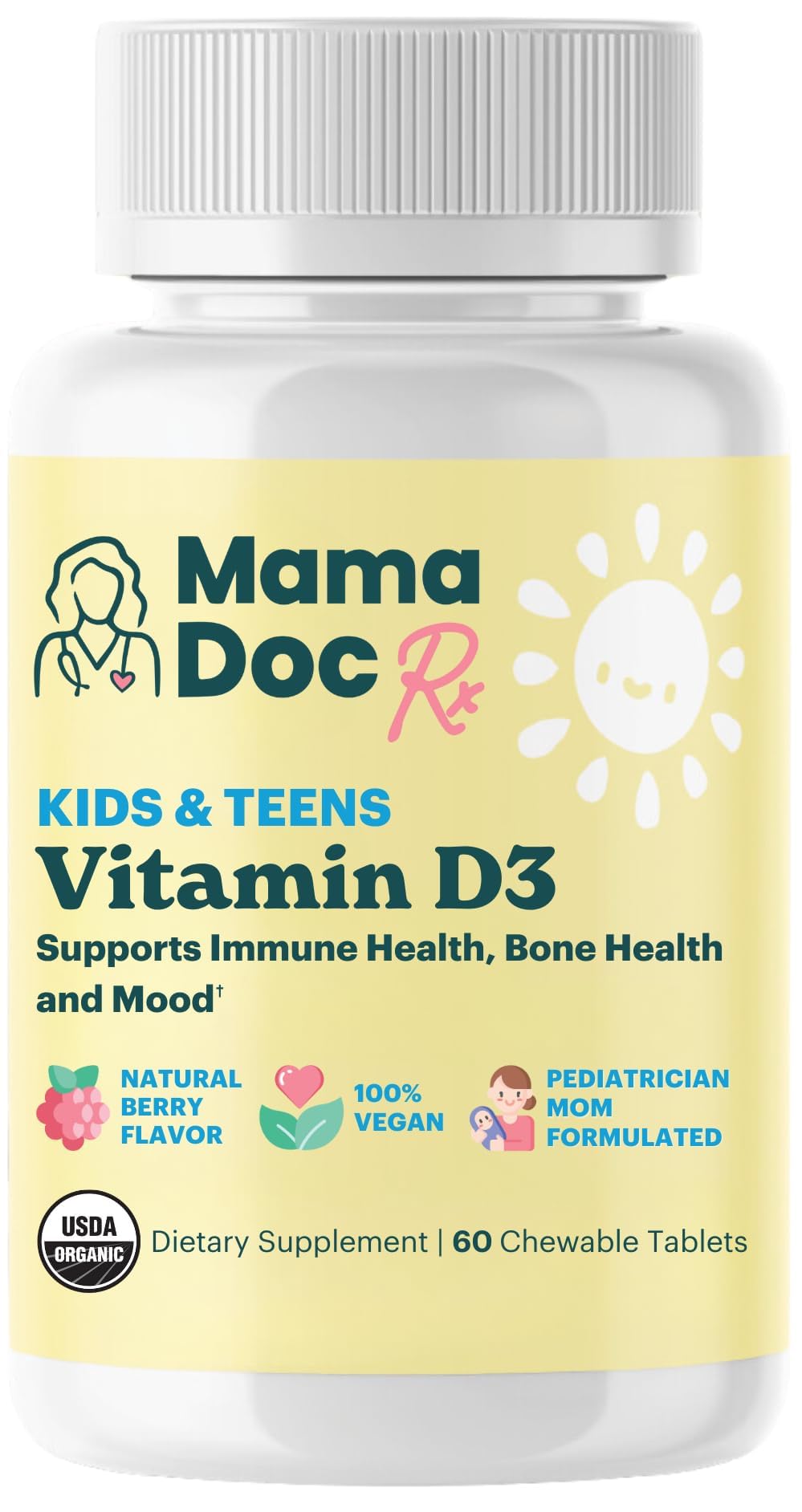 Amazon.com: MamaDoc Rx Certified Organic Kids and Teens Whole Food ...