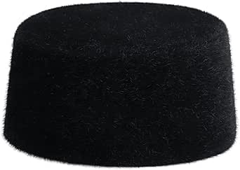 Mens Muslim Prayer Hat Winter Warm Islam Prayer Cap Velvet Turkish ...