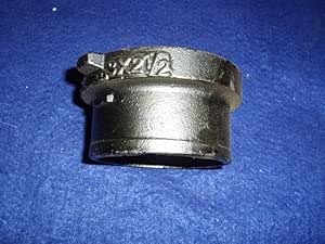 Amazon.com: 3" Cast Iron Cleanout Adapter NH Adapter (3" x 2-1/2" No ...