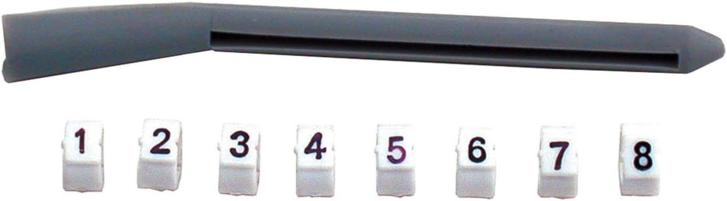 Amazon.com : Clip on Wire Markers, Wire Number Labels Colorful Wire ...