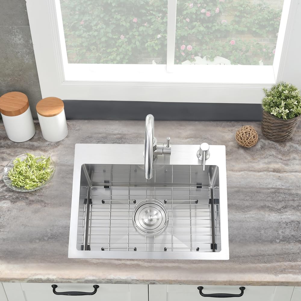 (Similarly)20 Drop in Kitchen Sink, 20" x 16" Kitchen Sink Drop in 16 ...
