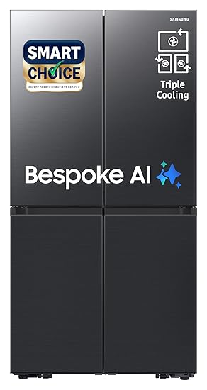 Samsung Smart Choice 650L French Door Refrigerator RF65DG90BDSGTL