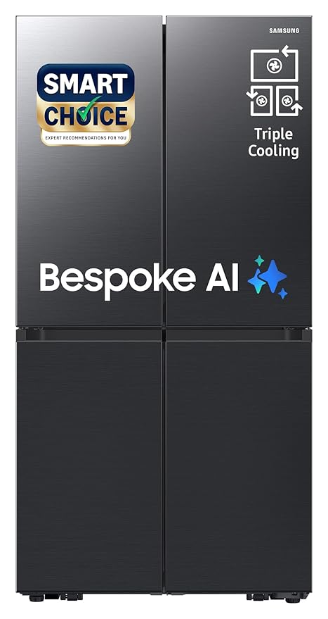 Samsung Smart Choice 650L French Door Refrigerator RF65DG90BDSGTL