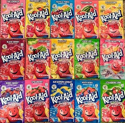 Buy Kool-Aid Drink Mix, 14 Flavors Variety Pack, 42 Packets Online at ...