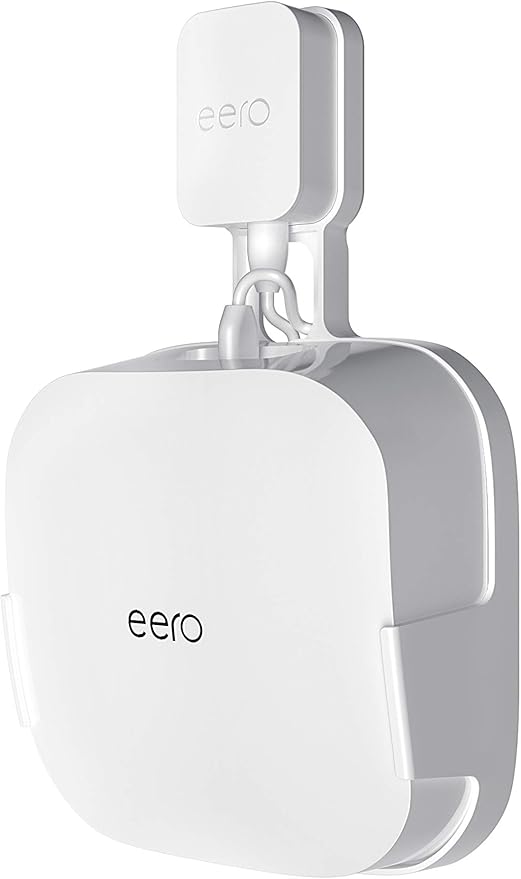Amazon.com: COOLWUFAN Wall Mount Holder for eero Pro 6 or eero Pro 6E ...