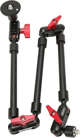 Plyisty 31 Articulating Magic Arm, Camera Mount with 1/4 & 3/8 Thread ...