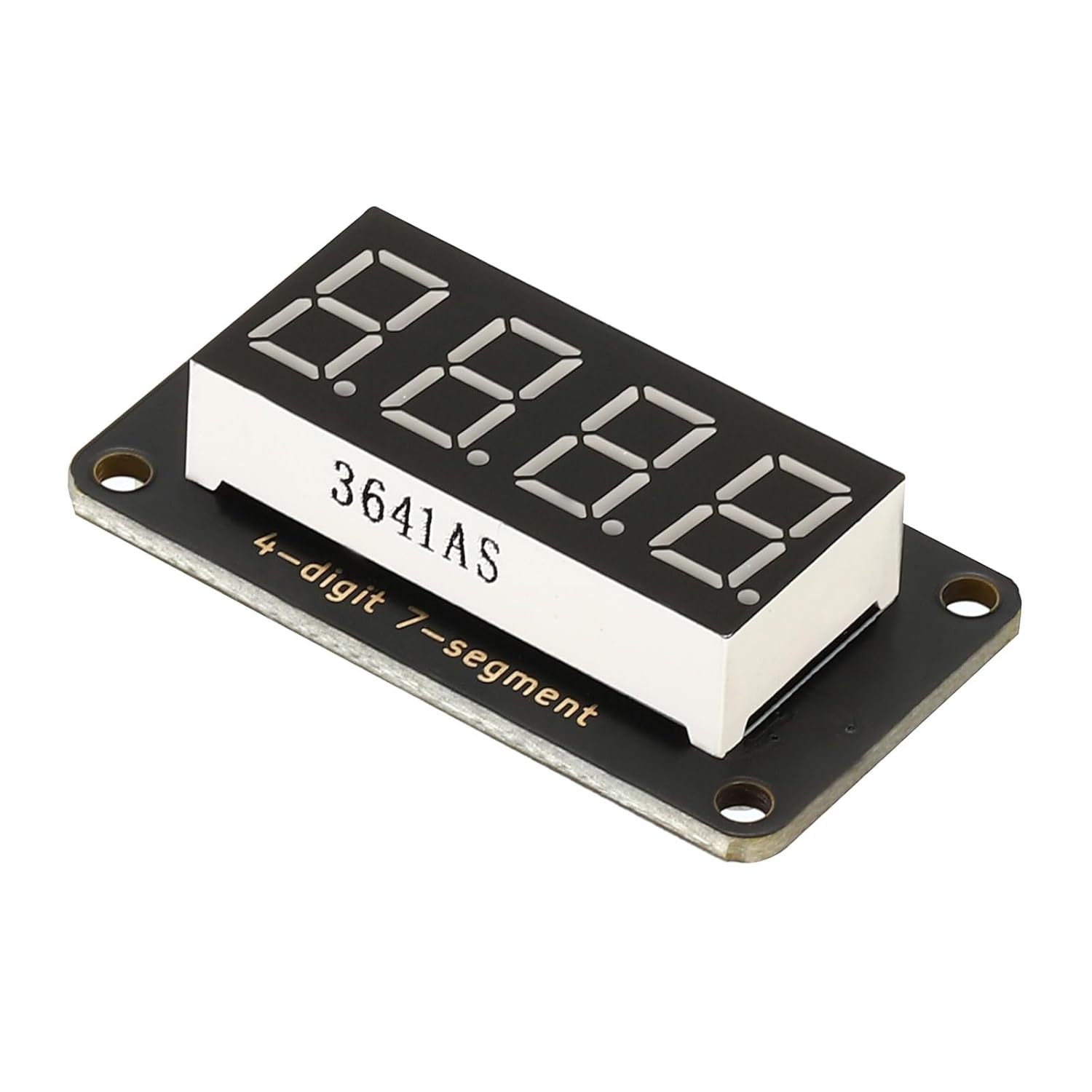 PATIKIL 0.36" 4 Digit LED Display Module, 5V 7 Segment Common Cathode ...