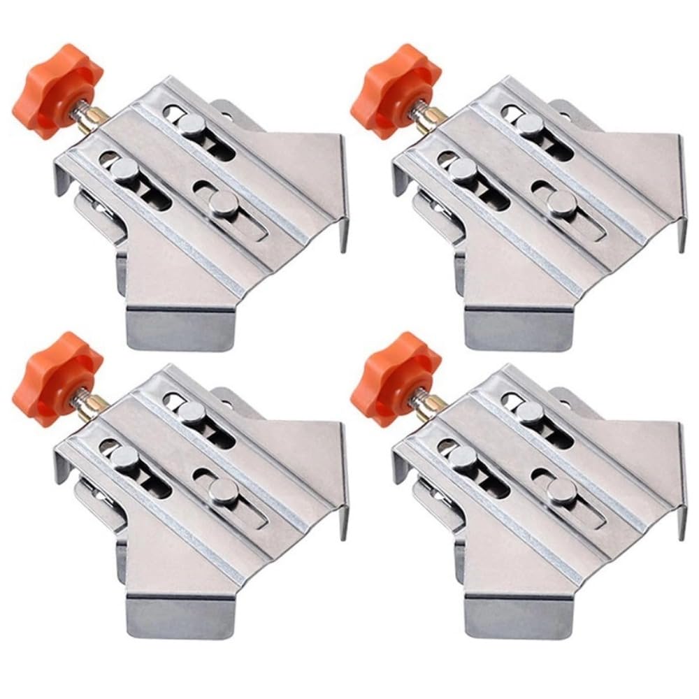 Amazon.co.jp: Itisyou コーナークランプ 木工 90°コーナークランプ 直角クランプ スチールナット 固定工具 調整可能 コーナークランプ 4個セット : DIY・工具・ガーデン