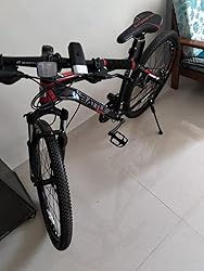 Buy Vaux Battle 518 MTB Gear Cycle for Men 26T with Alloy Frame, Mountain Cycle for Boys with 21 ...