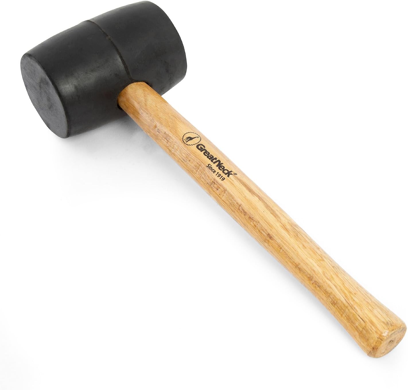 16 oz Rubber Mallet Hammer - Durable Eco-friendly Rubber Hammer Head ...