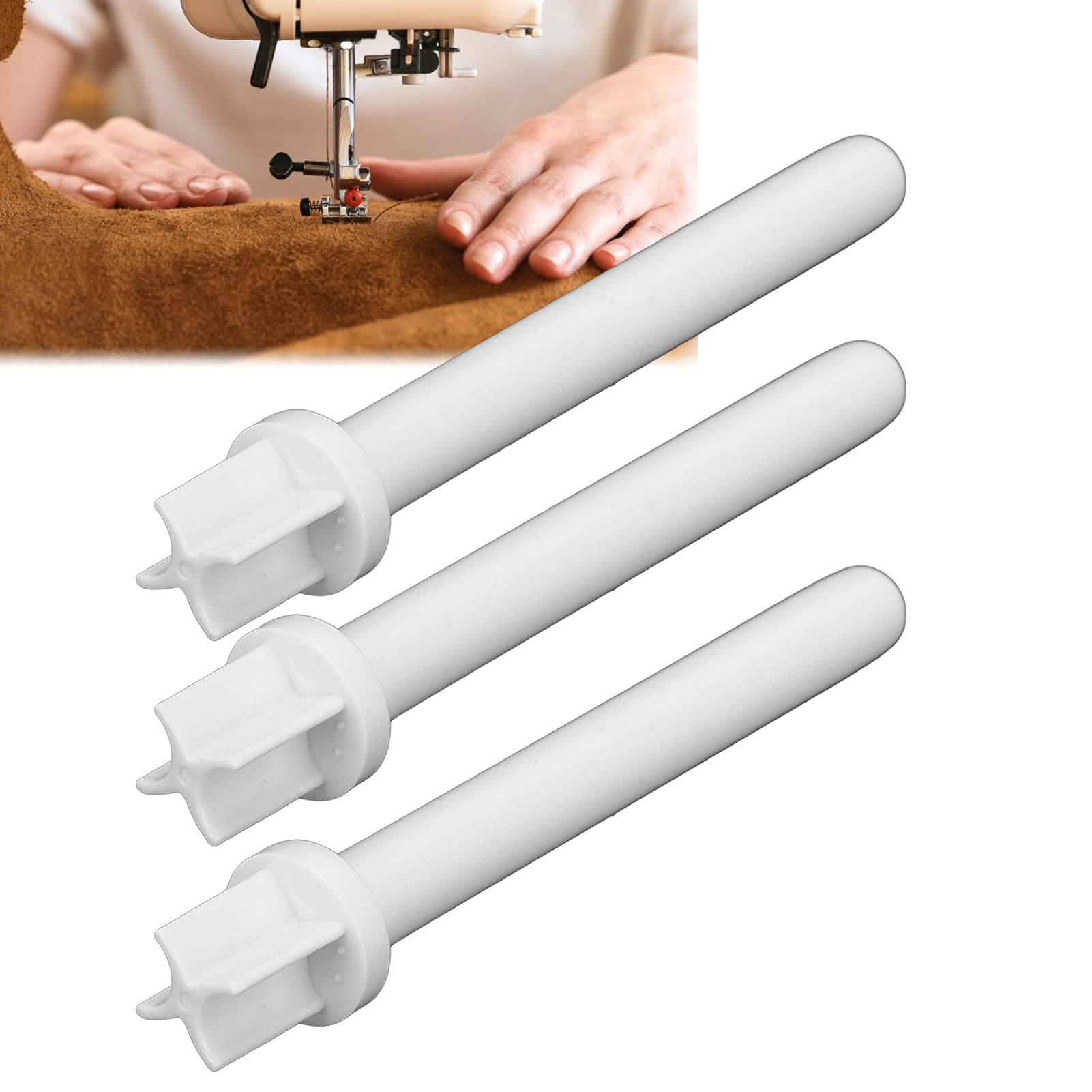 Snapklik.com : 3pcs Auxiliary Spool Pin,Plastic Spool Pin Holder ...