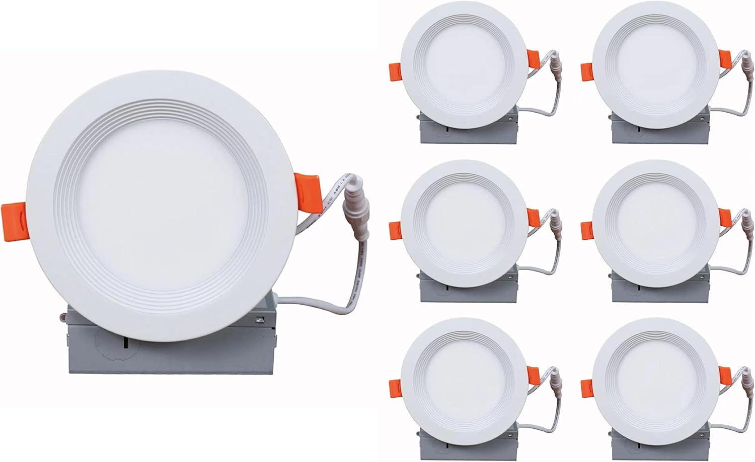 Auroriv 4 Inch LED Ceiling Lights,5000k/4000k/3500k/3000k/2700k,9W ...