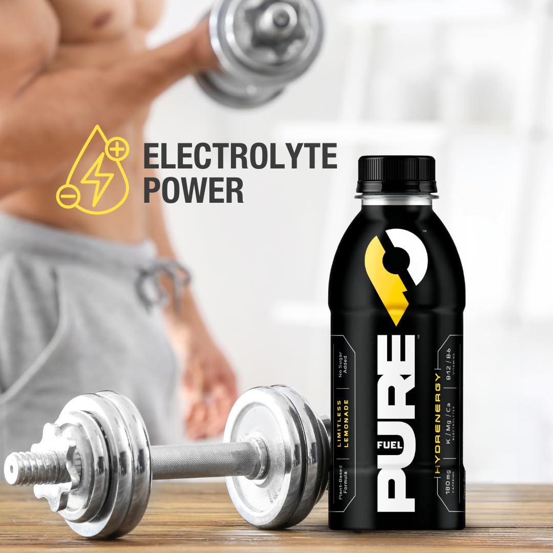 Pure Fuel Hydrenergy Limitless Lemonade – Sabor a limonada a base de ...