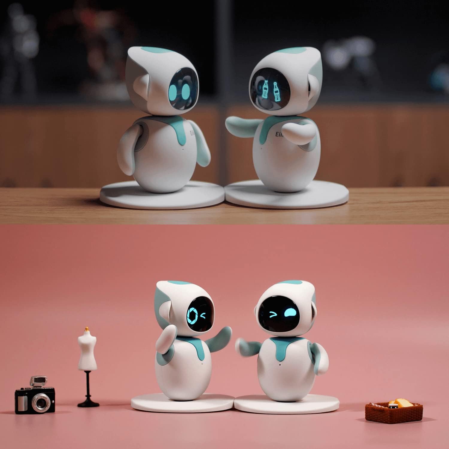 Buy Eilik A Desktop Companion Robot With Emotional Intelligence Multi Robot Interactions