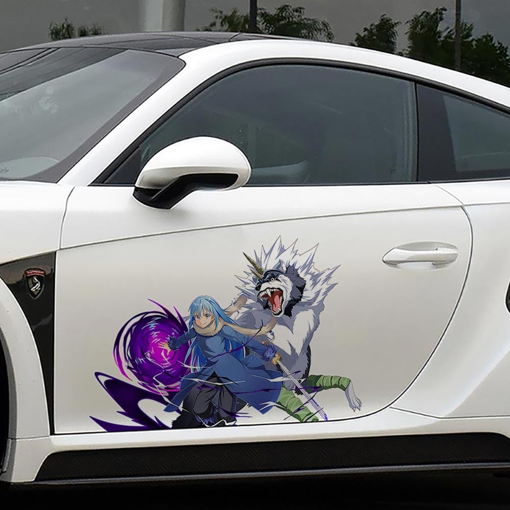 Amazon.com - YUNEX 16.9" Large Cool Rimuru Stickers Anime Car ...