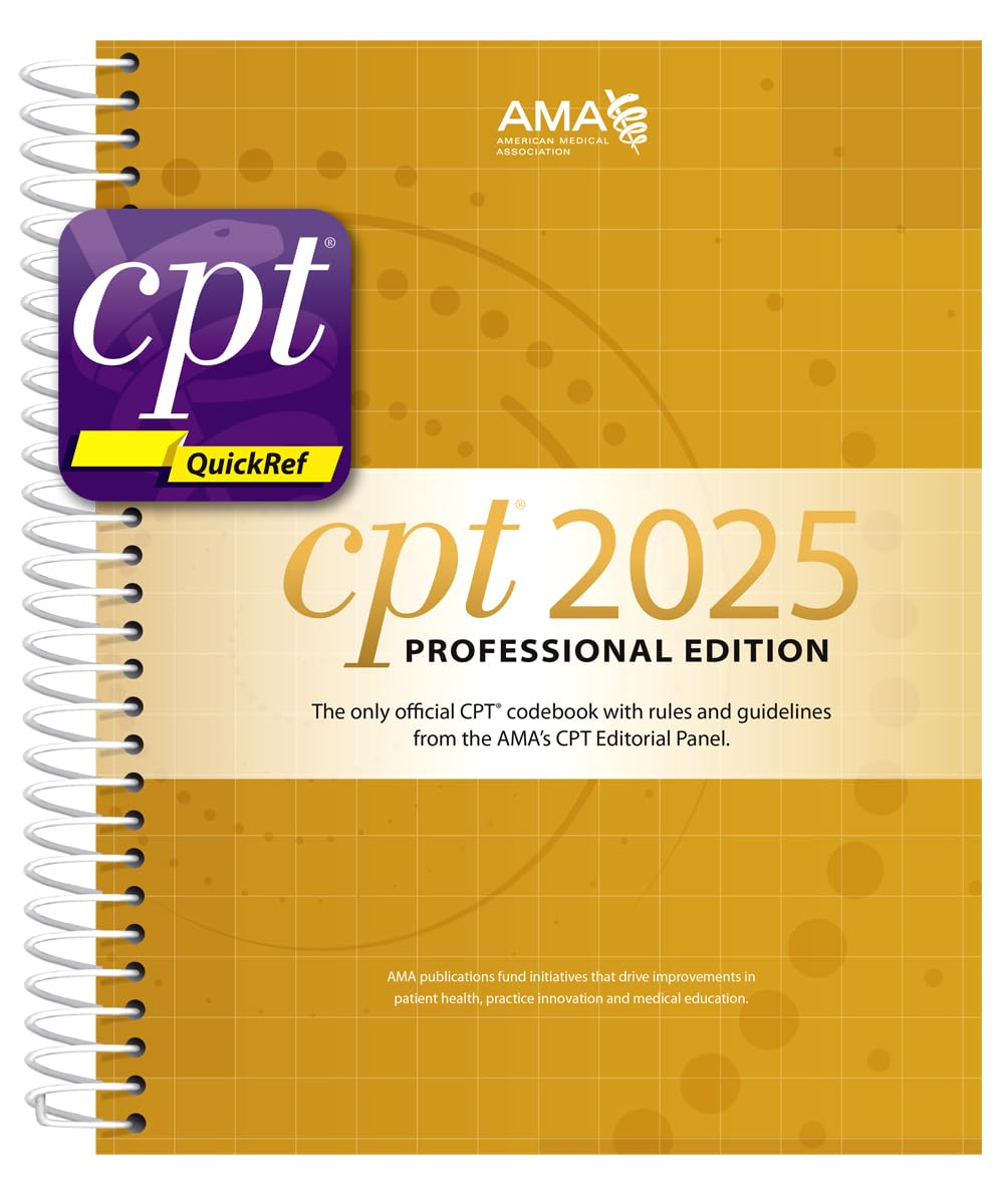 CPT Professional 2025 and CPT Quickref App Bundle: 9781640163164 ...