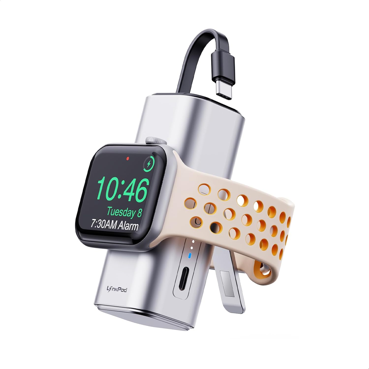 Amazon.com: iWALK Portable Apple Watch Charger: 5000mAh 15W Fast ...