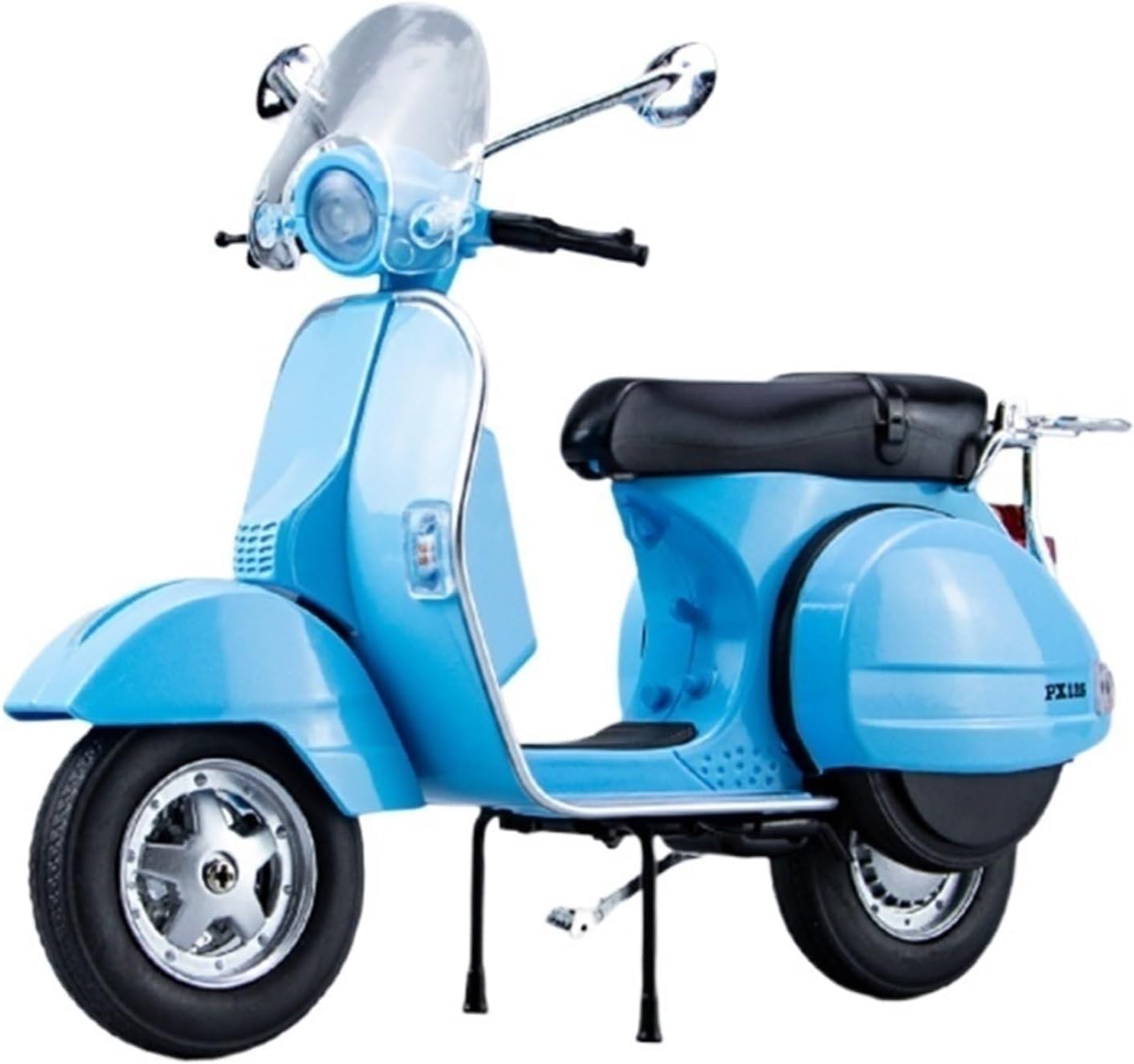 PANSHUB Blue Vespa 1251:10 Scale Alloy Classic Leisure Motorcycle Model ...