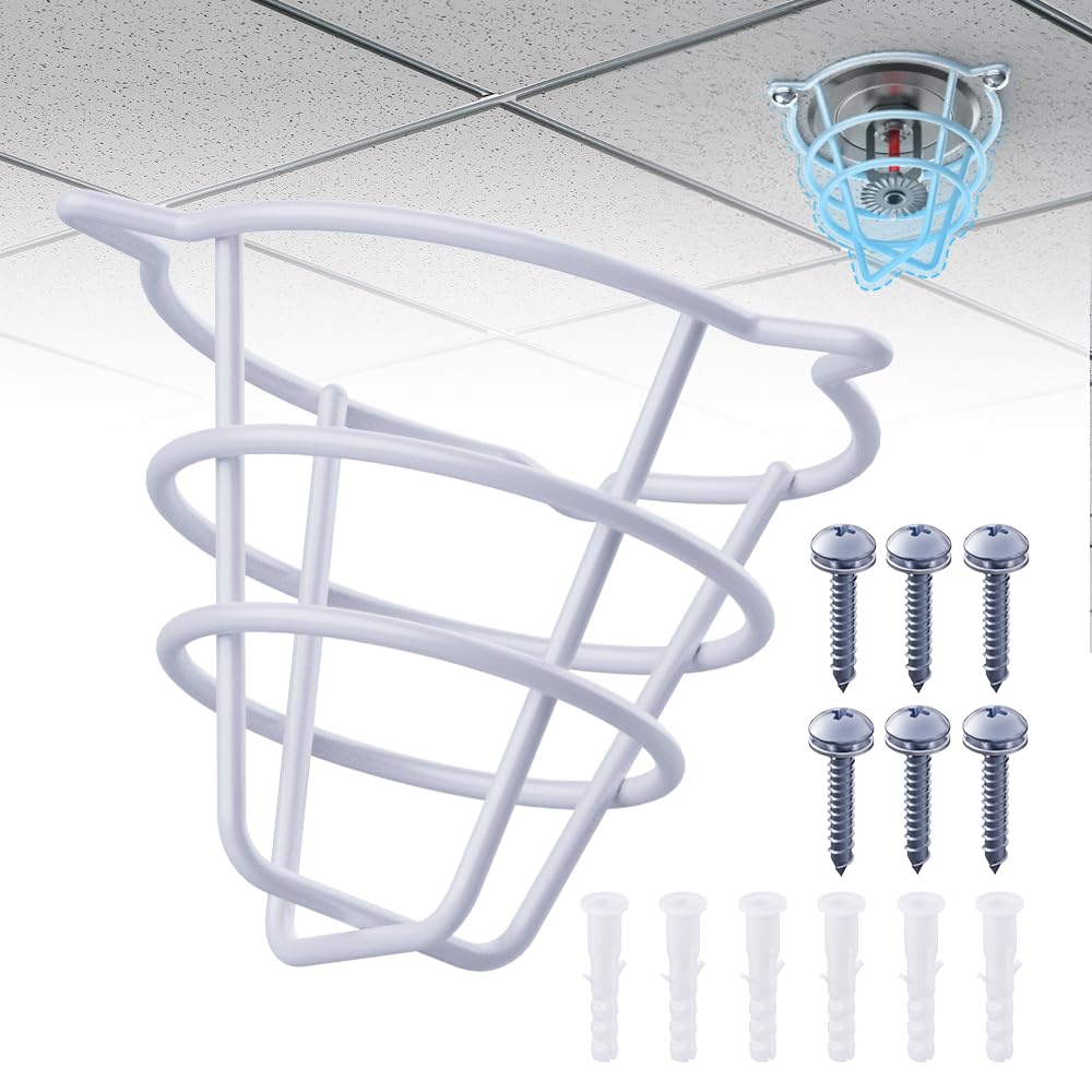 Amazon.com : 2 Pcs Fire Sprinkler Head Protector,Fire Sprinkler Head ...