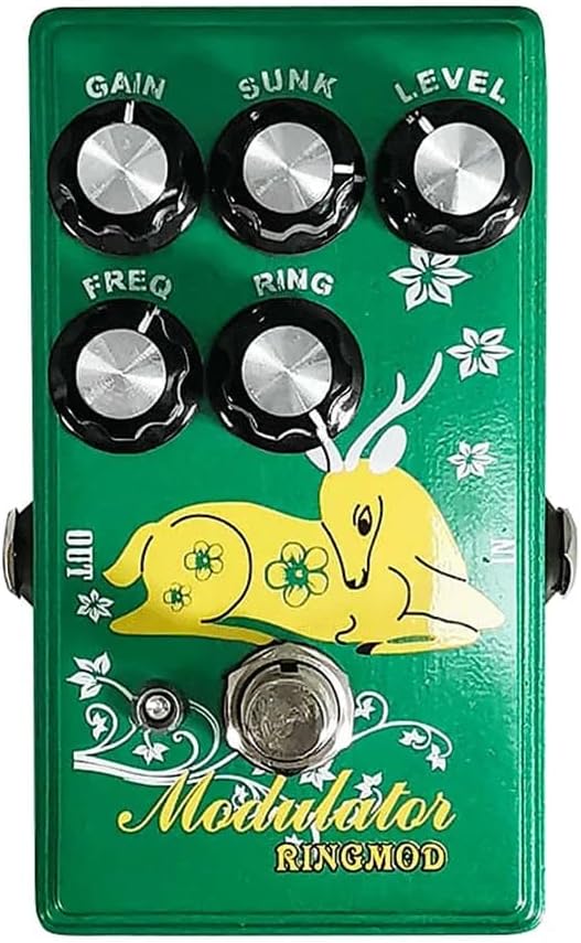 Amazon.com: ChiMiao Electric Guitar Effect Ringmod Multi Modulation Pedal Ring Modulator Effect ...