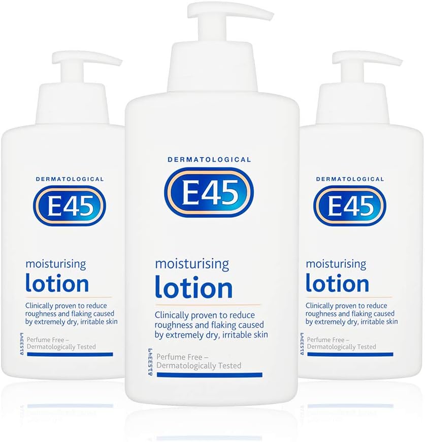 Amazon.com : E45 Moisturiser Dermatological Lotion 500Ml With Pump ...