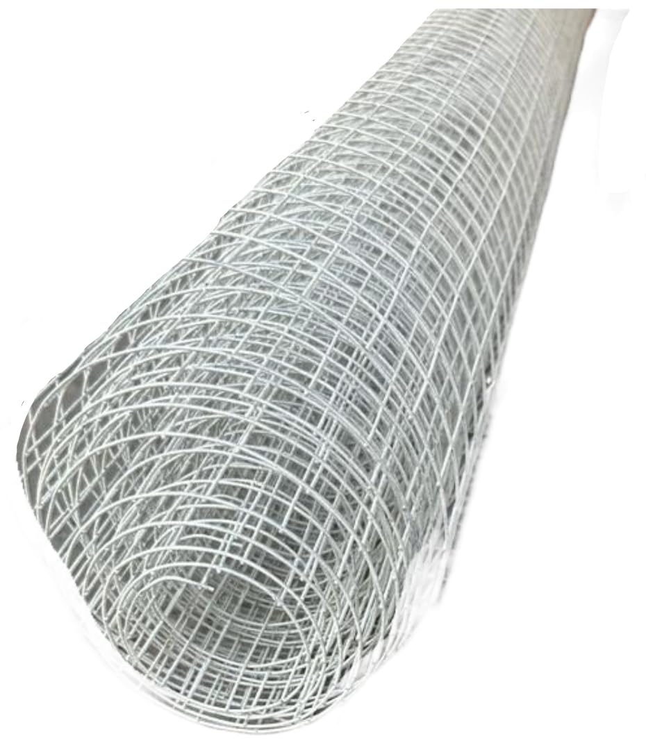 Robustline NEW White Coated Wire Mesh Fencing, Galvanized PVC Coated ...