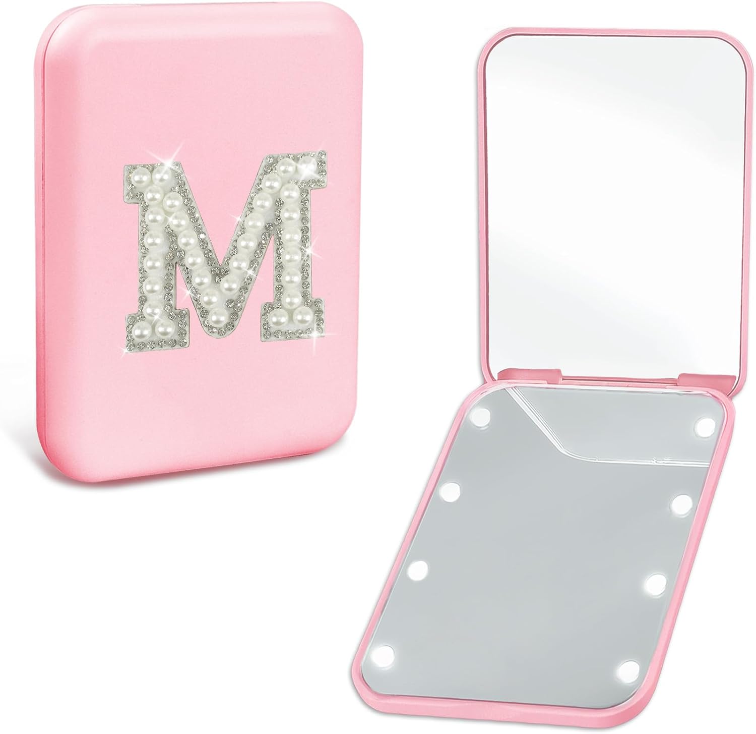 Amazon.com: Aganmi Small Mirror with Lights Teen Girl Gifts Trendy ...