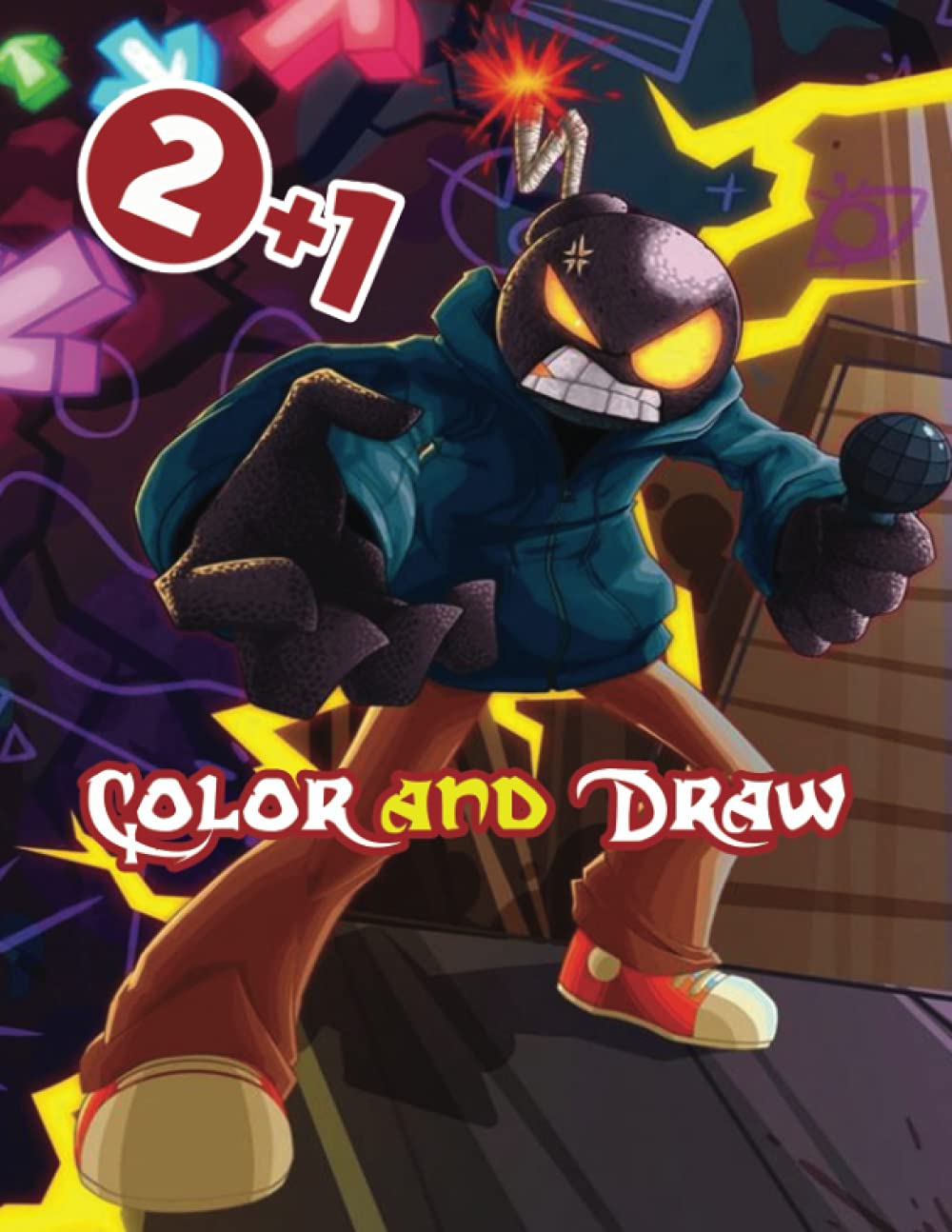 Friday Night Funkin Color And Draw Best 2 1 Coloring | Desertcart KUWAIT