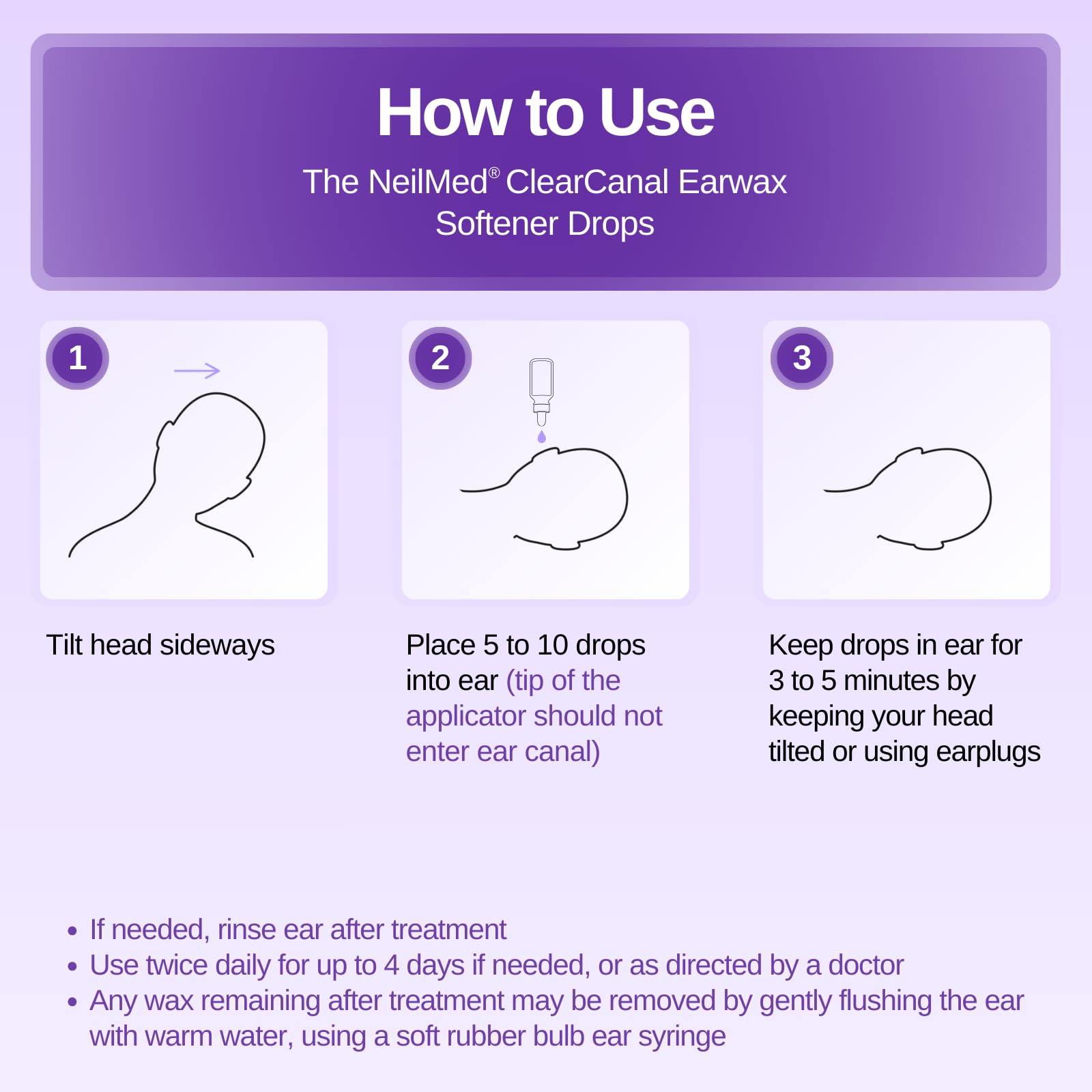 Snapklik.com : NeilMed ClearCanal Earwax Softener Drops 15mL-Non ...