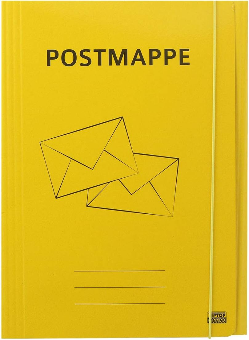 Brunnen 104705410 Sammelmappe / Postmappe (A4, transluzente PP-Folie ...