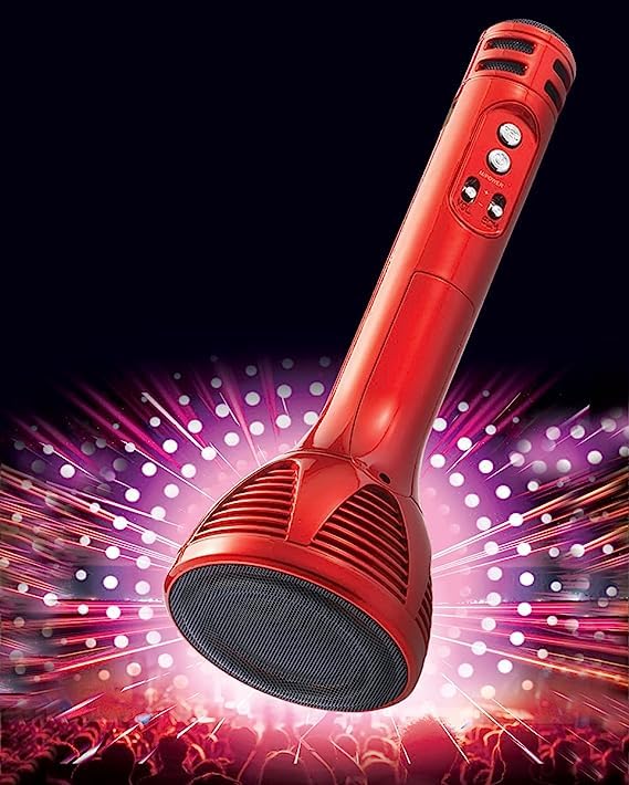 Bluetooth Karaoke Wireless Microphone with Smartphone and System Audio ...