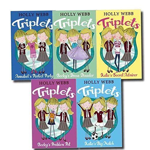 Triplets Collection 5 Books Set: Holly Webb: 9783200332188: Amazon.com ...