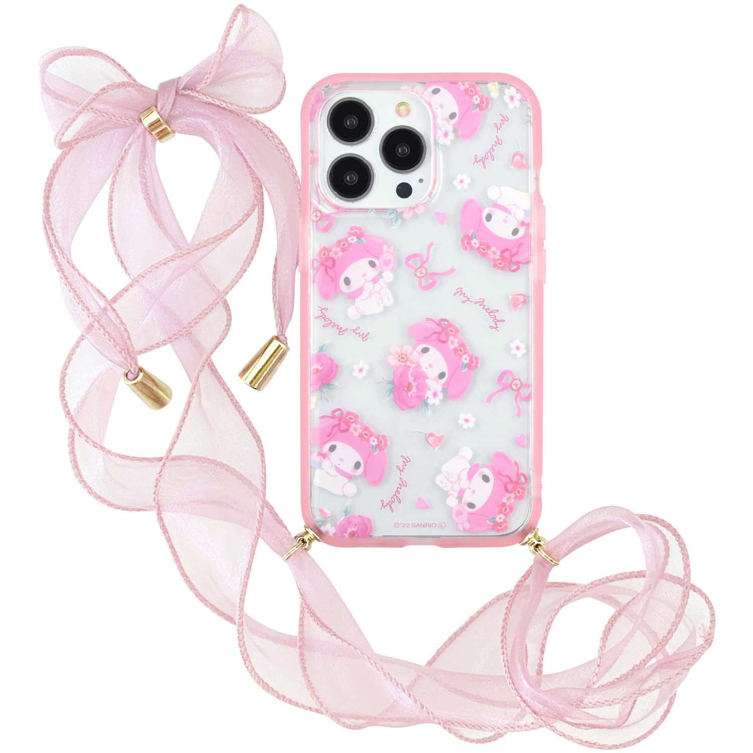 Amazon.co.jp: グルマンディーズ サンリオキャラクターズ IIIIfit Loop Ribbon iPhone13 Pro(6.1インチ)対応ケース マイメロディ SANG ...