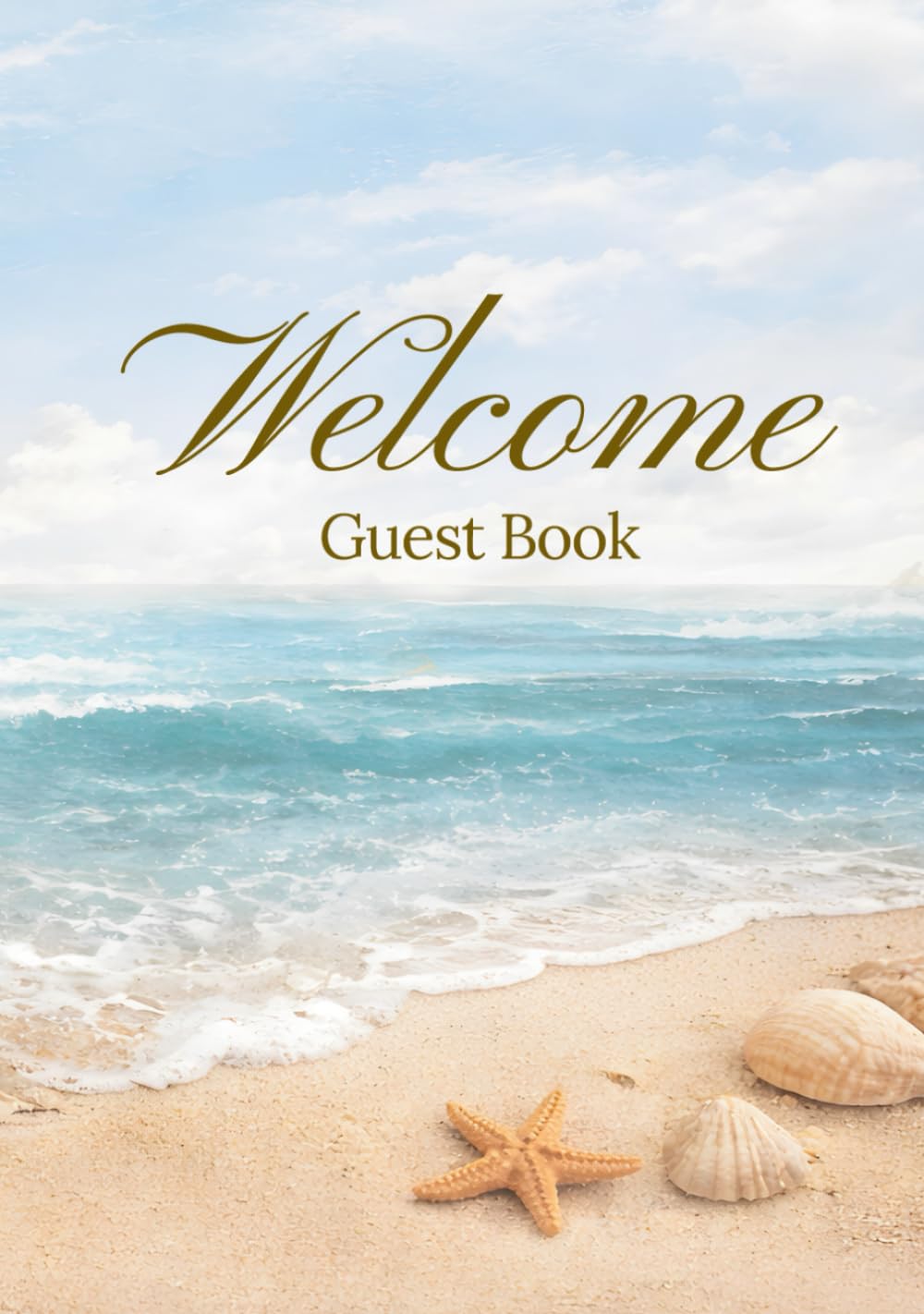 Welcome Guest Book: Guest Sign-In Log Book for Airbnb, VRBO & Vacation ...