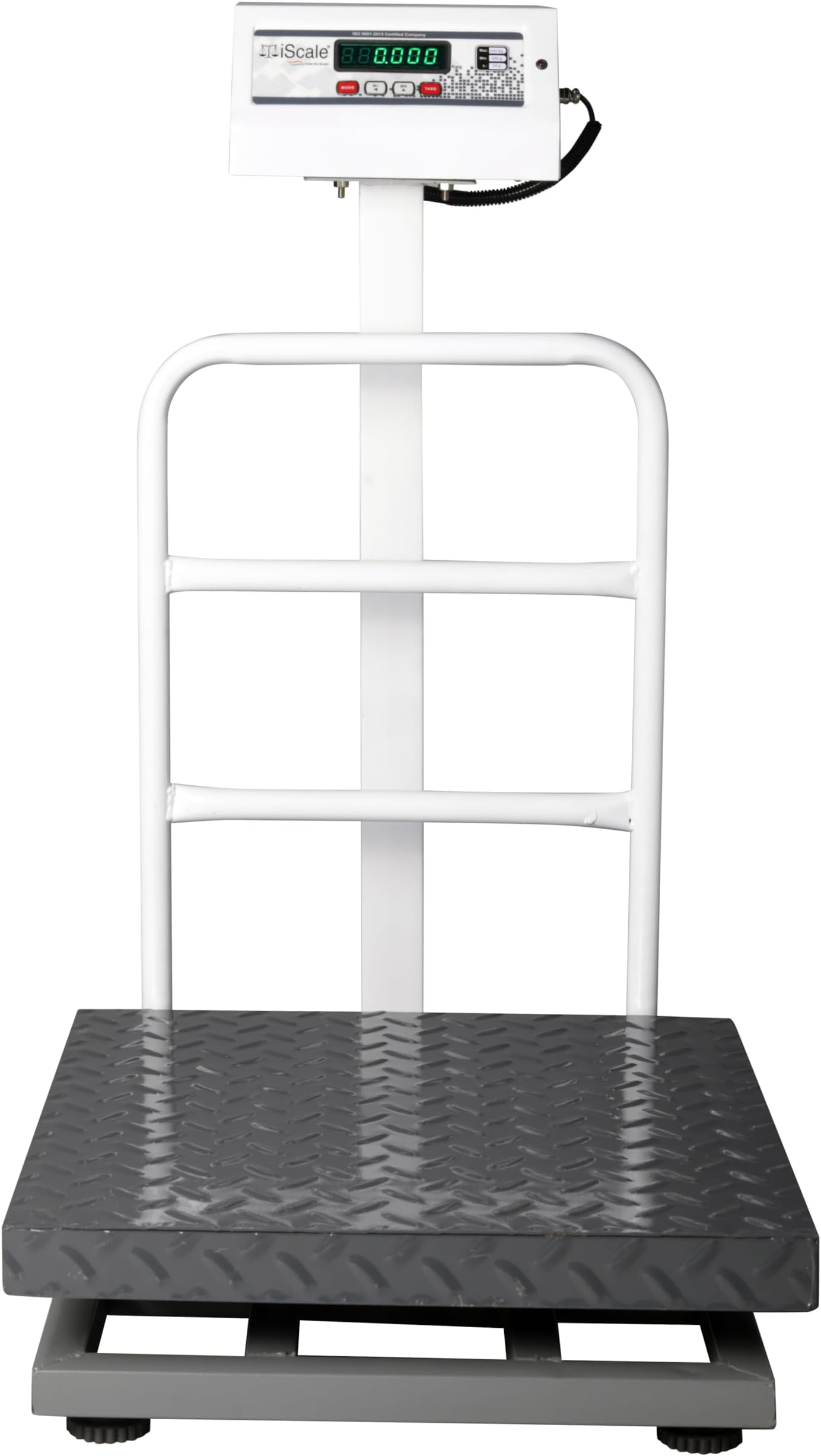 iScale ISP-200M Electronic Platform Weighing Scale 500x500mm Mild Steel ...