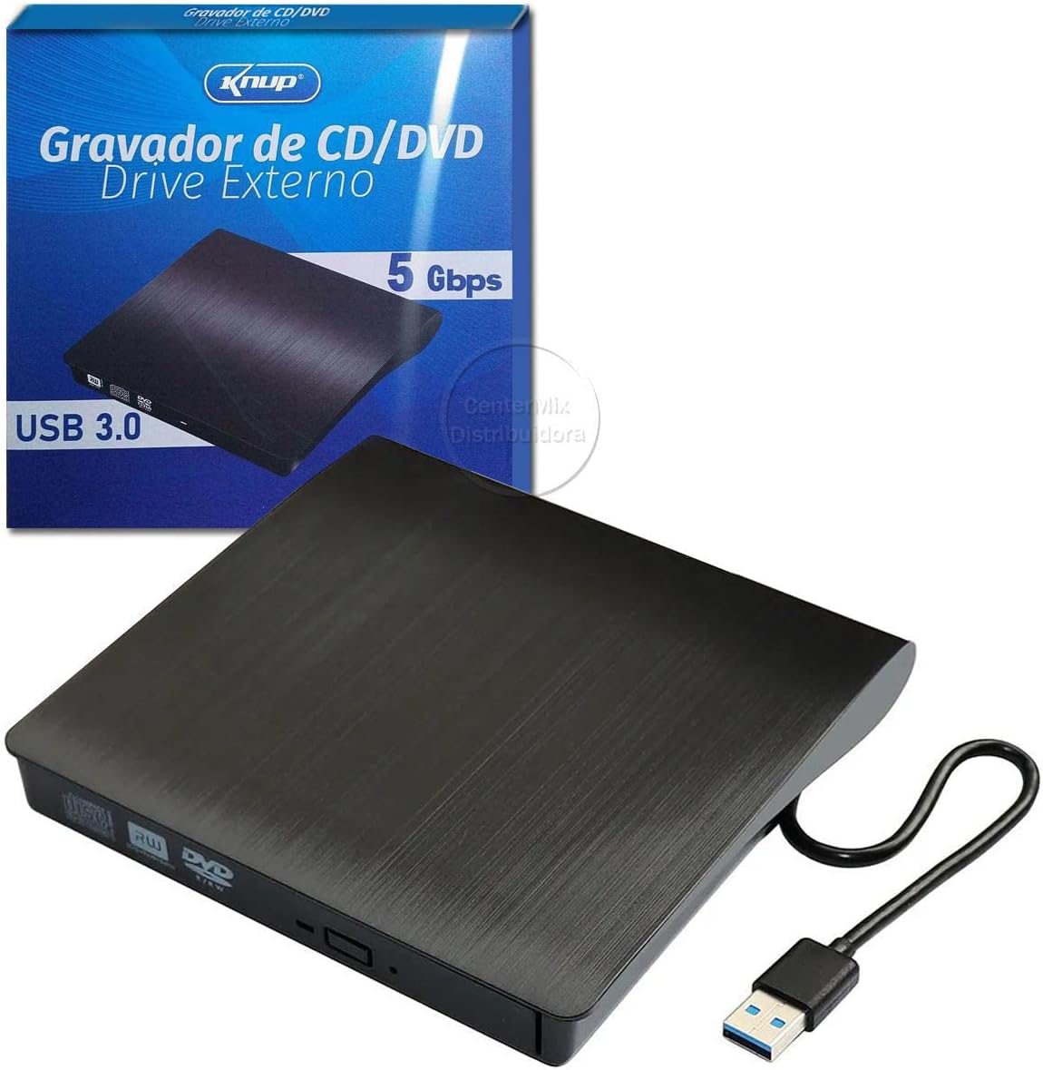 Drive Gravador Leitor Dvd Externo Usb 3.0 Portátil Pc Note : Amazon.com ...