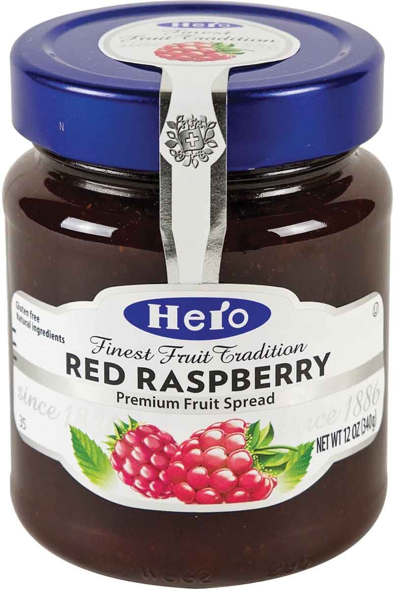 Amazon.com: Hero Red Raspberry Premium Fruit Spread Preserve, 12 Ounce ...