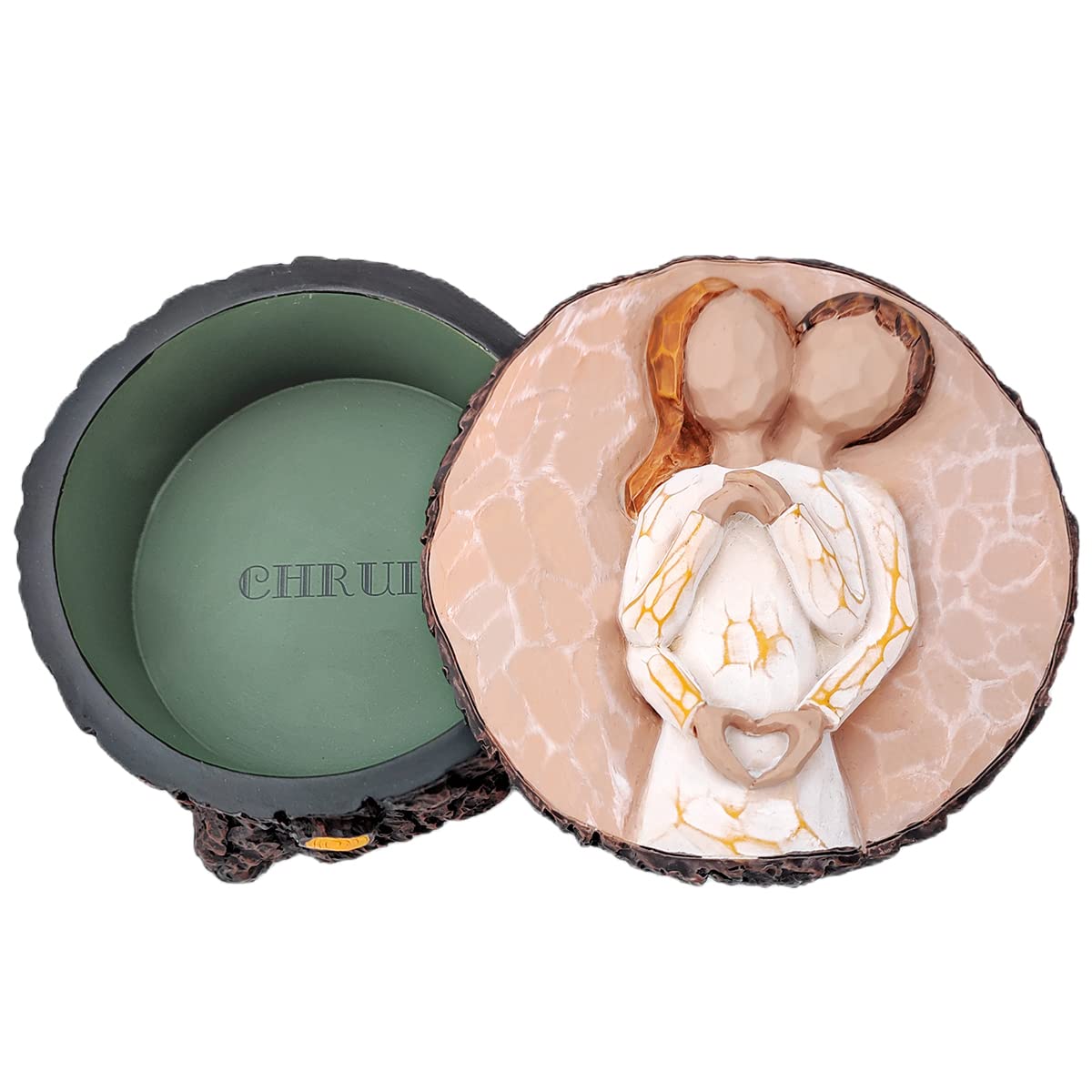 CHRUI Embrace Friendship Box, Sculpted Hand-Painted Decorative Keepsake ...