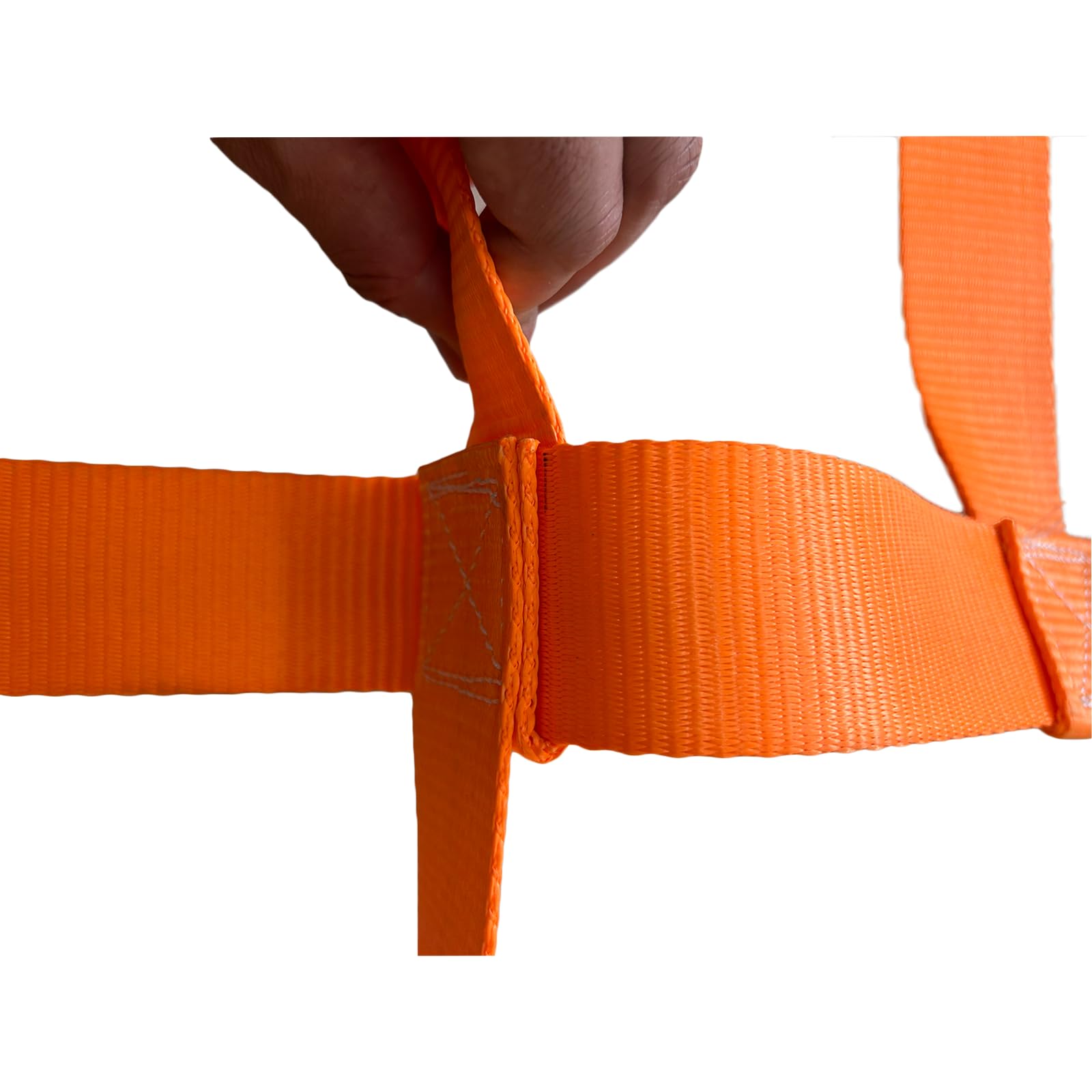 Snapklik.com : Safety Lifting Net Straps 22m 15cm Square Flat Nylon ...