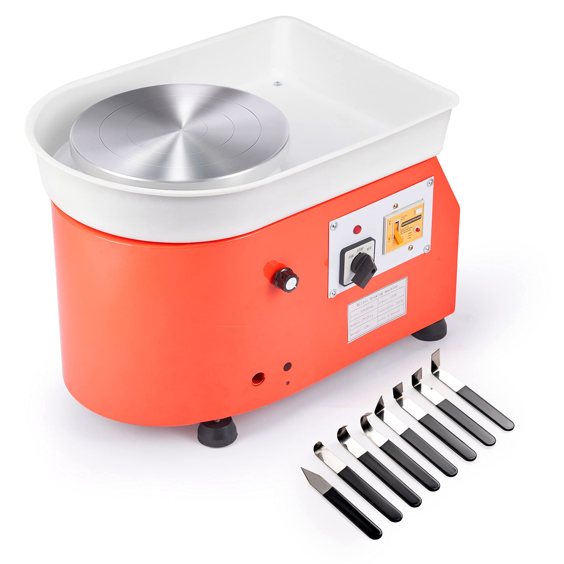 Buy CREWORKS 10 inches Pottery Wheel Machine, Electric Pottery Ceramic ...