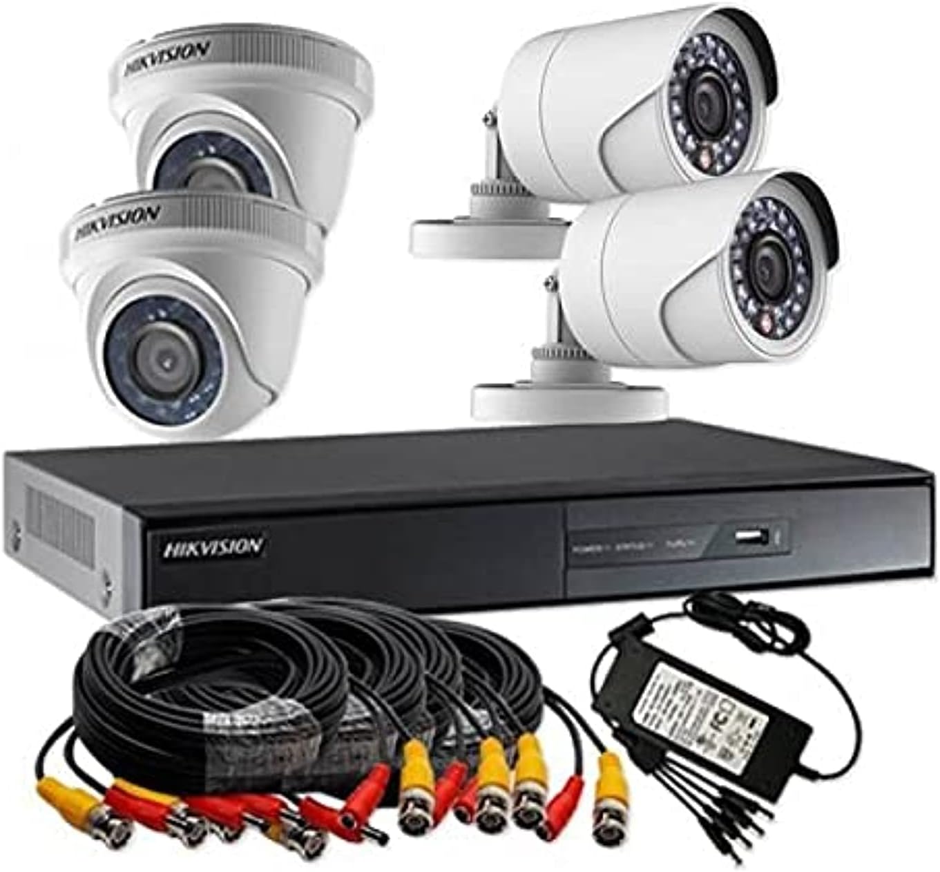Hikvision Turbo HD 1080P 4 Channel CCTV Camera Kit DS-J2421 : Buy ...