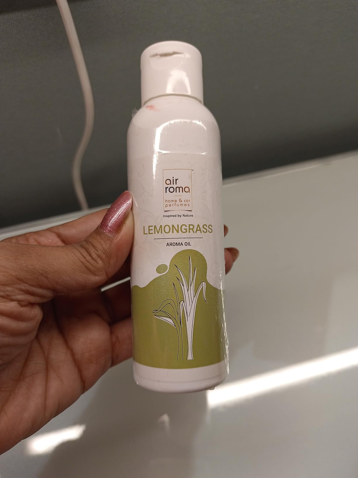 AIR-ROMA Pure, Natural and Undiluted Lemon Grass Aroma Diffuser Oil ...