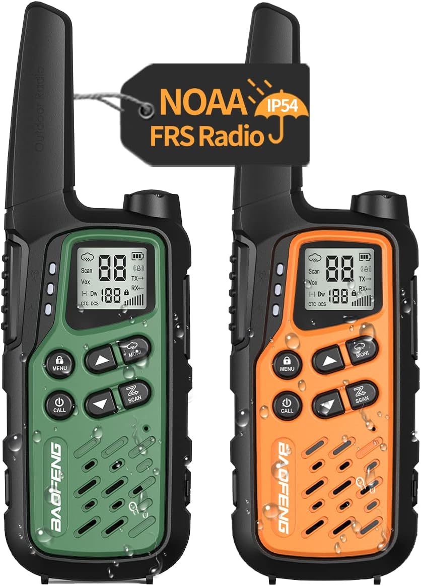 Amazon.com: Baofeng MP25 Walkie Talkies Long Range for Adults 22 ...