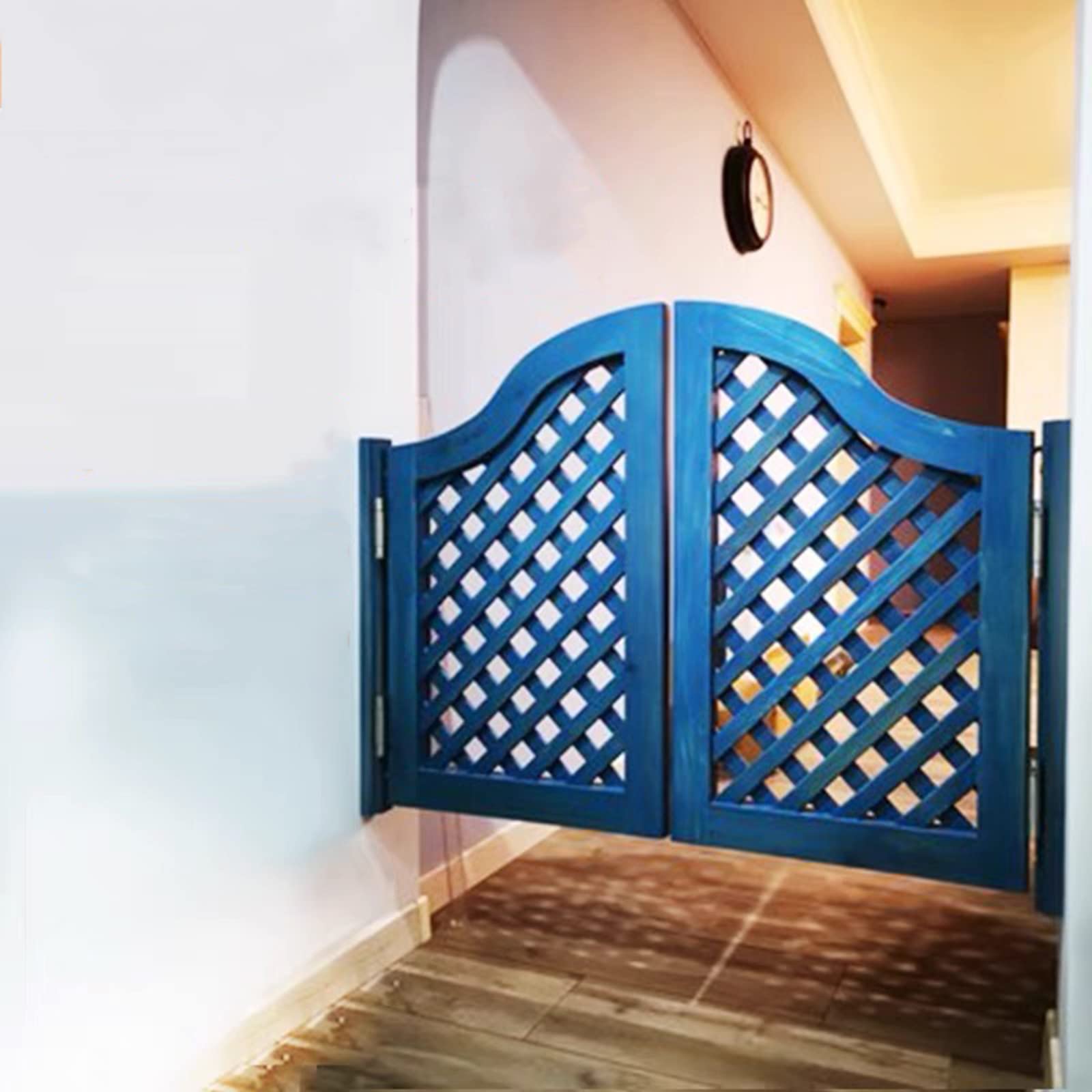 Buy Natural Pine Wood Door,Double Action Cafe Swing Door Internal Solid ...